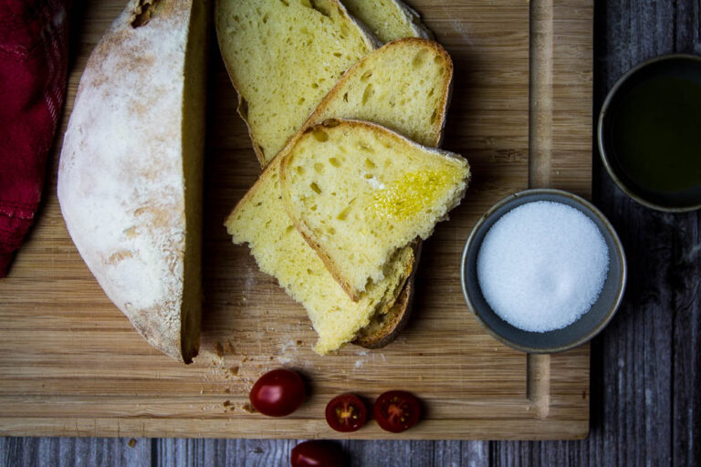 Köstliches italienisches Hartweizenbrot - Pane Di Grano Duro - Momentgenuss